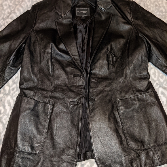 Outbrook | Jackets & Coats | Outbrook Leather Jacket | Poshmark